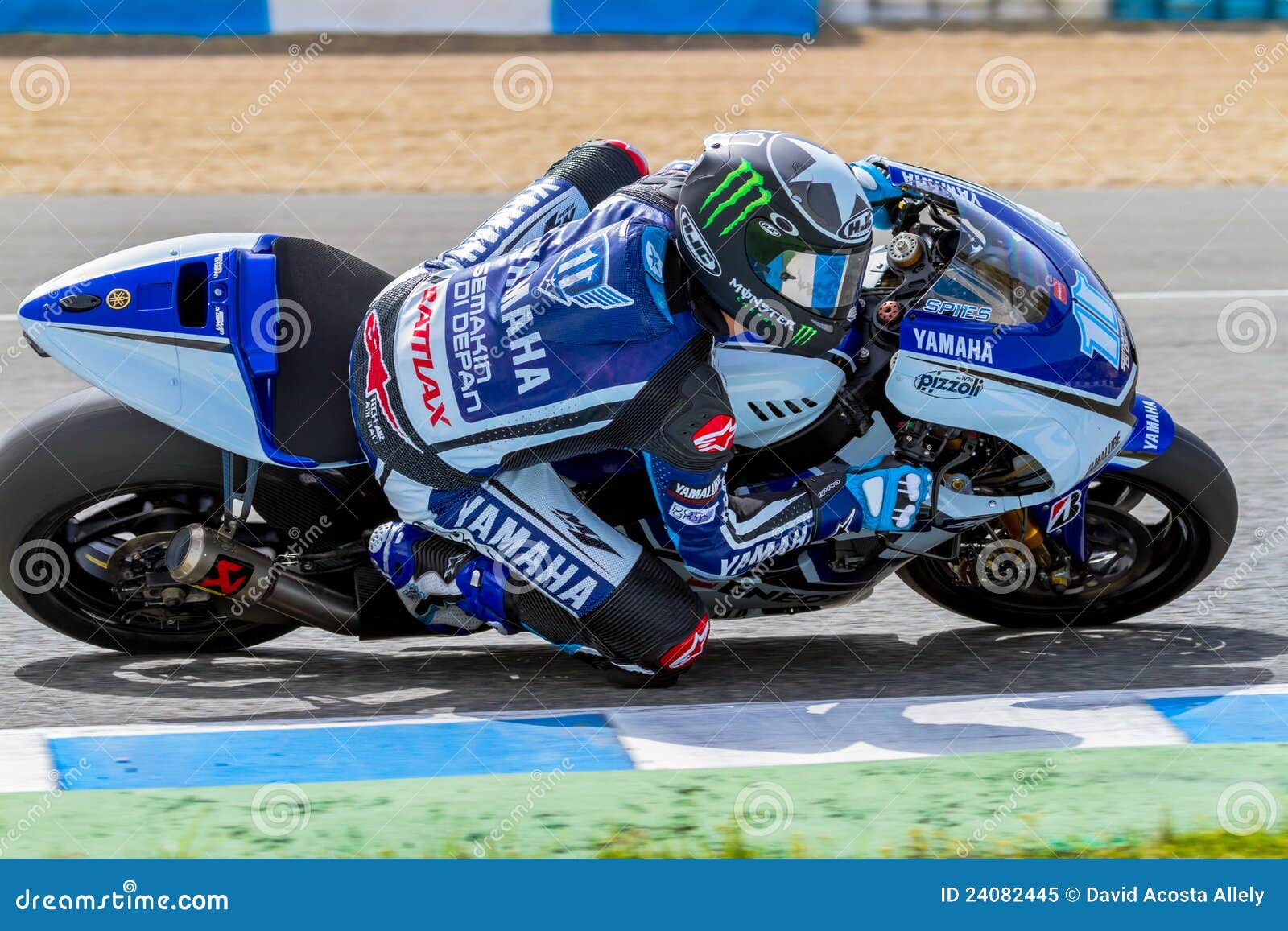Ben Spies pilot of MotoGP editorial image. Image of events - 24082445
