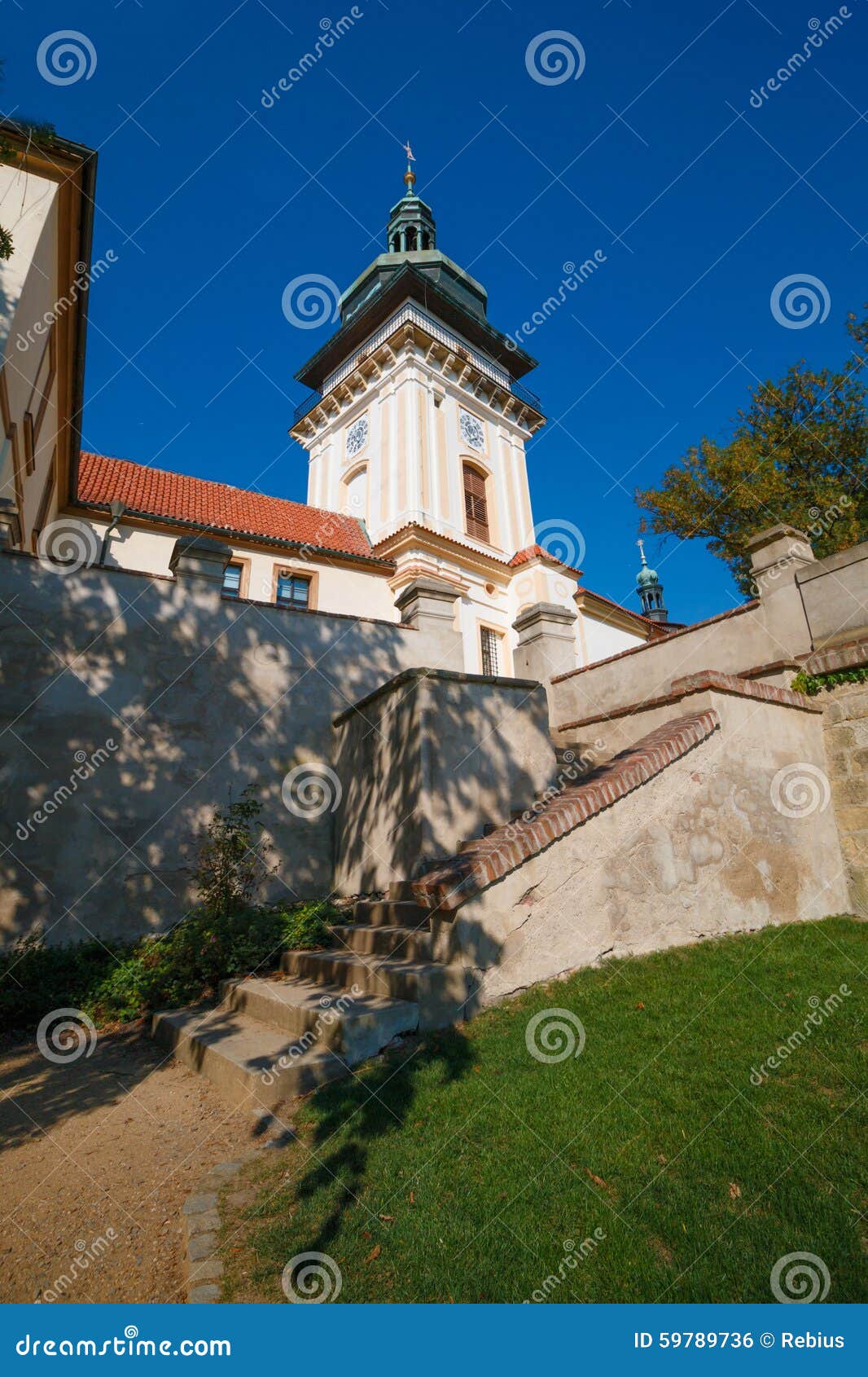 Benatky stock photo. Image of garden, czech, autumn, historical - 59789736