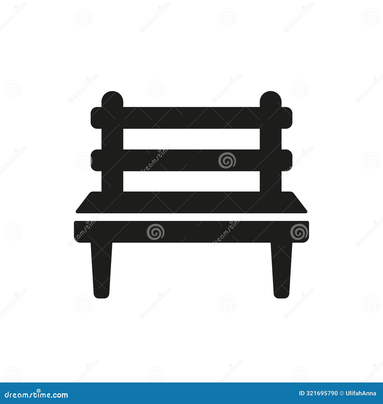 Bench Vector Design Templates Simple and Modern Stock Vector ...