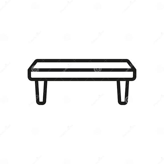 Bench Vector Design Templates Simple and Modern Stock Vector ...