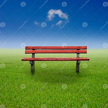 Bench stock image. Image of relax, alone, wood, sunny - 5005457