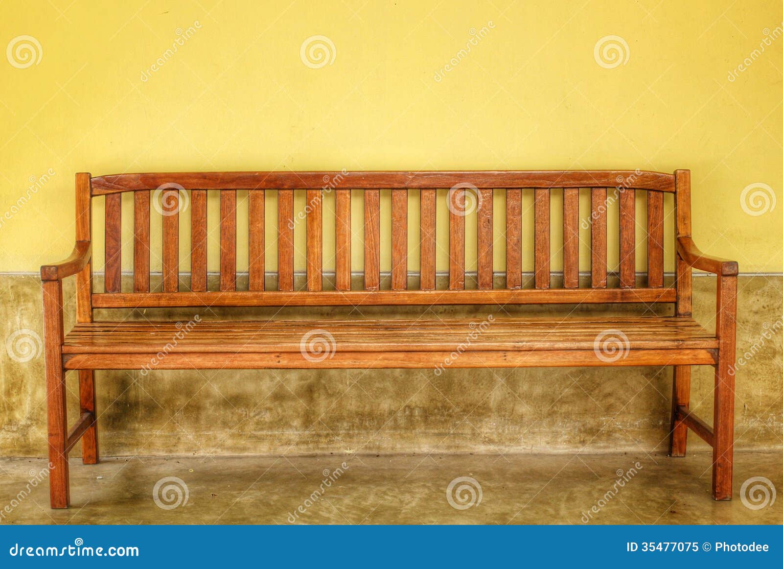 Bench chair stock image. Image of nature, scene, grass - 35477075