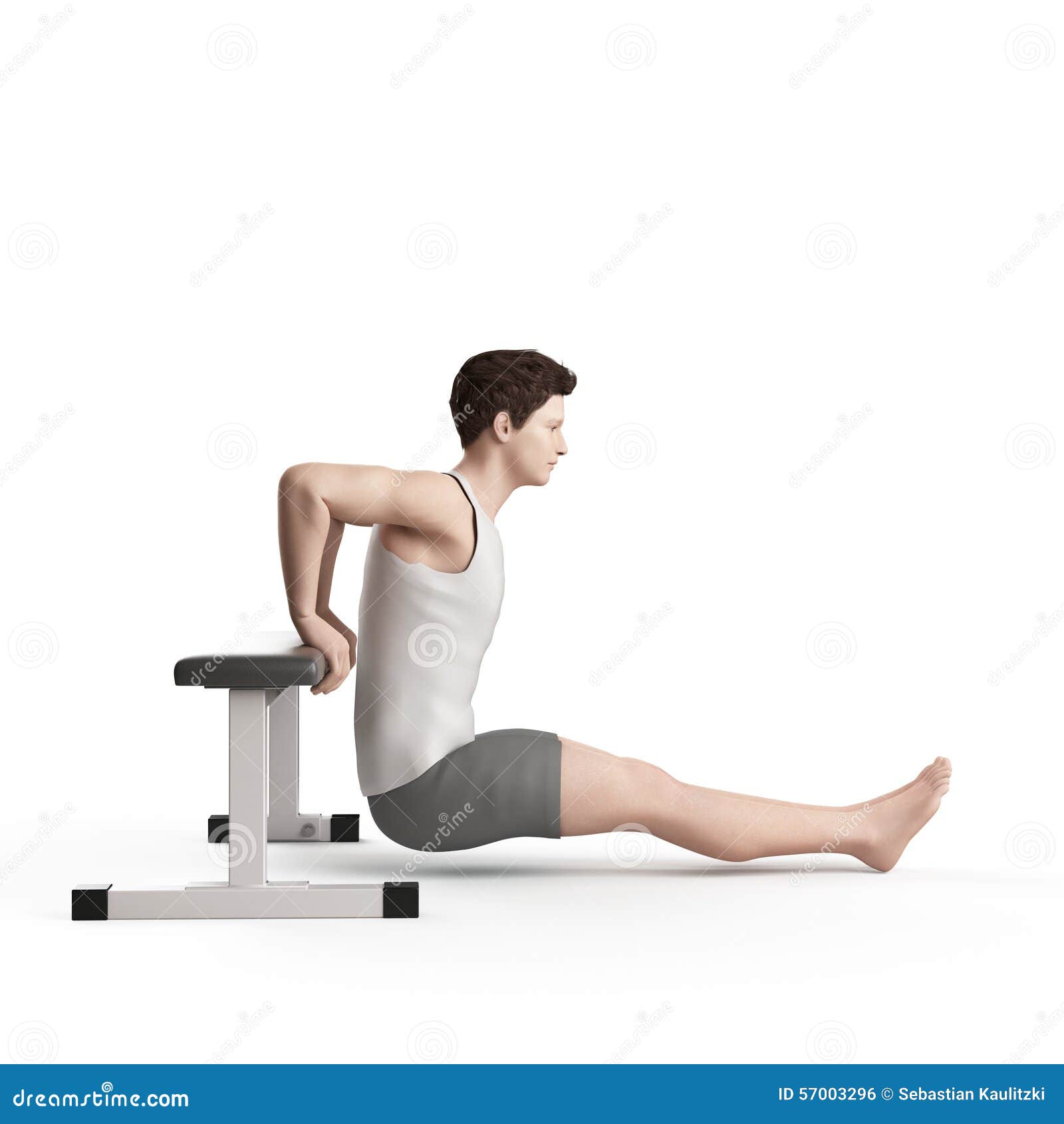 Bench dip stock illustration. Illustration of artwork - 57003296