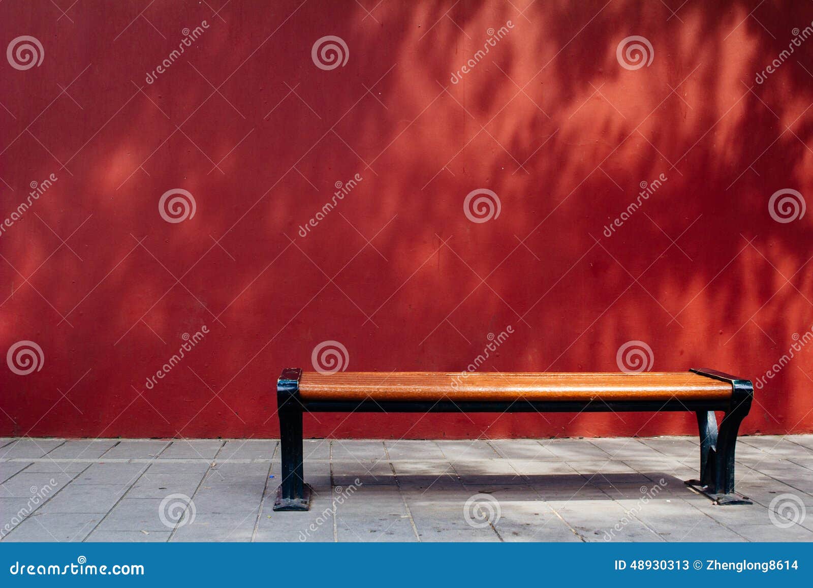 Bench in the Forbidden City Stock Image - Image of ming, business: 48930313