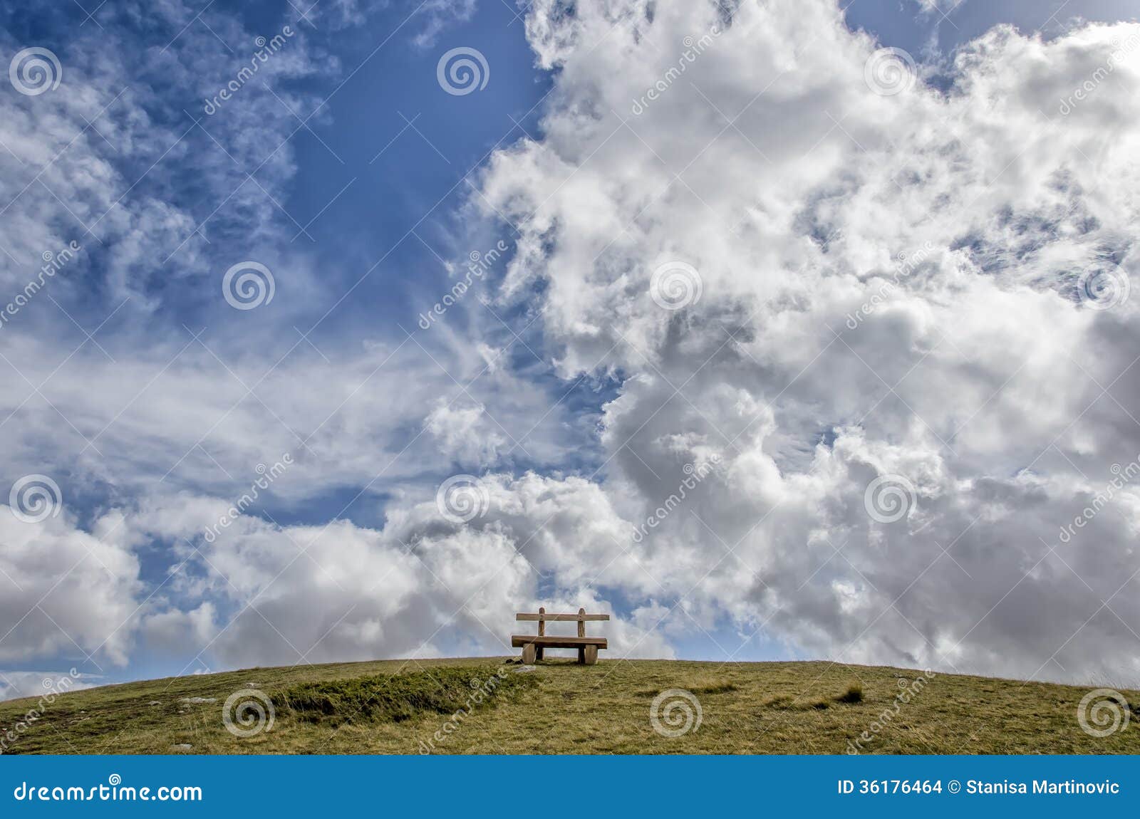 Bench stock photo. Image of beautiful, nature, mountain - 36176464