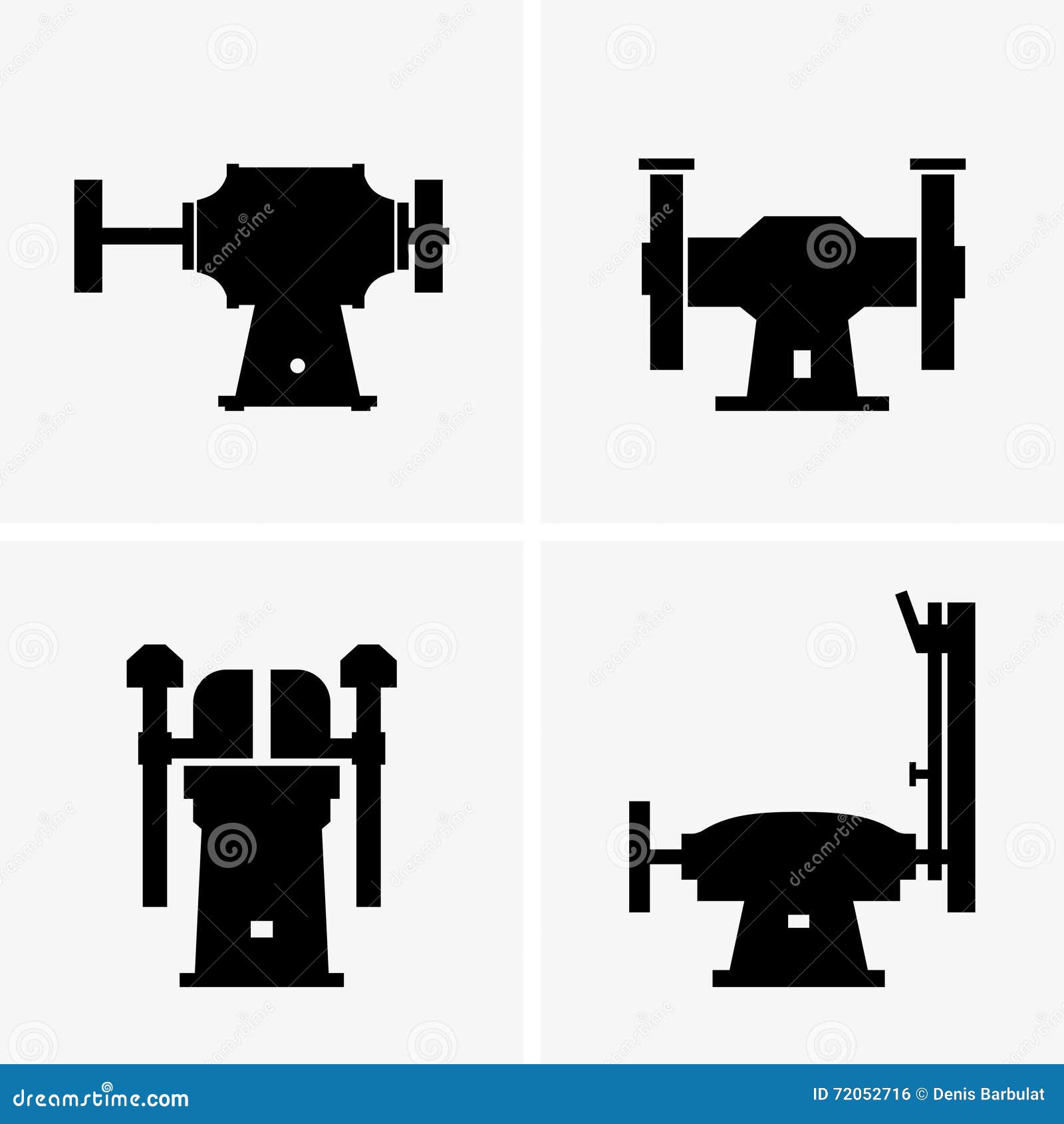 Bench Grinder stock vector. Illustration of tool, icon - 72052716