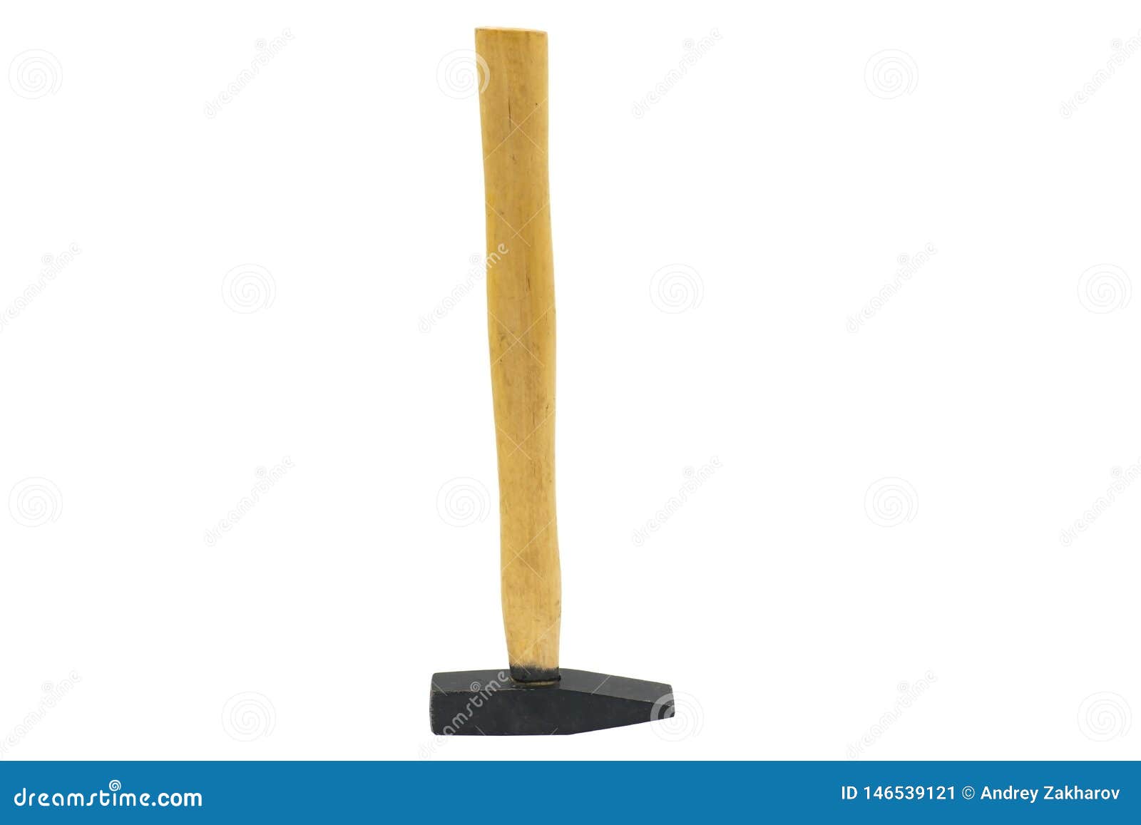 Bench and Mounting Tool. Hammer with Wooden Handle Stock Image - Image ...