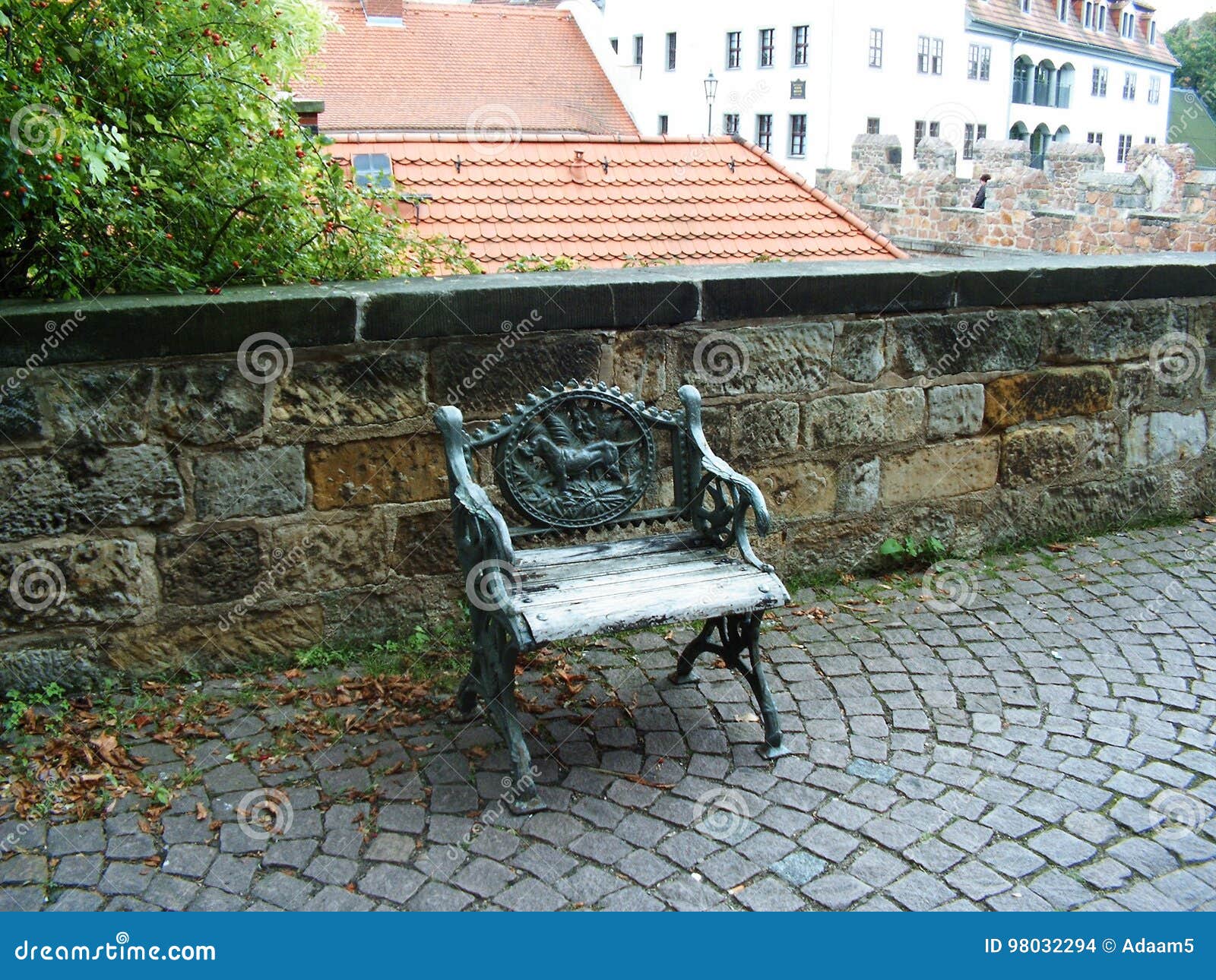 Bench stock photo. Image of city, antiguity, nostalgic - 98032294