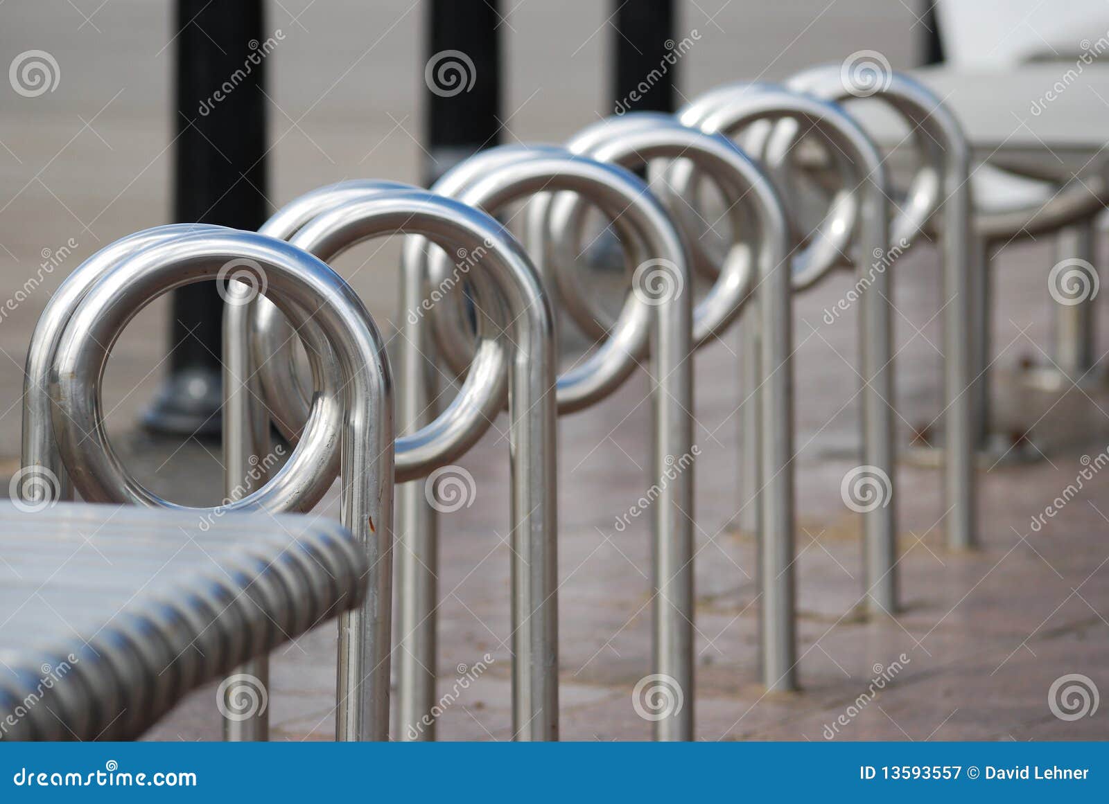 Bench and posts stock image. Image of fence, post, millennium - 13593557