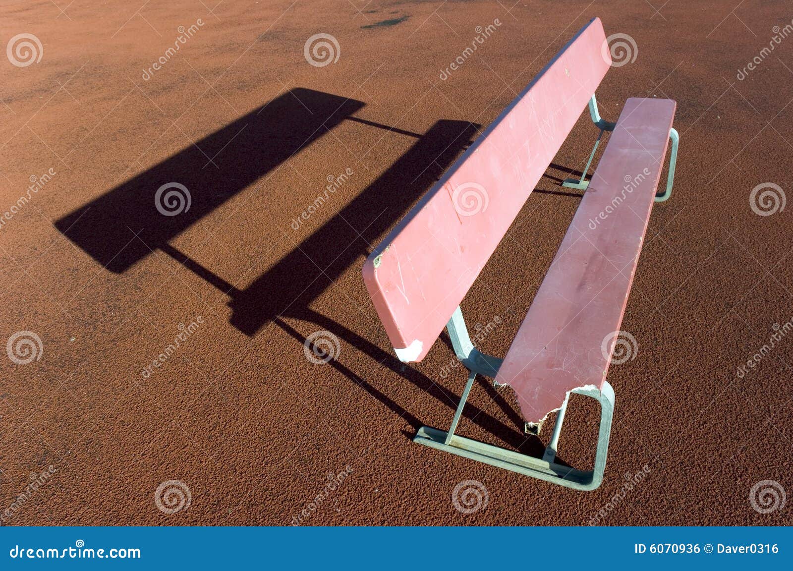 Bench and Shadow stock photo. Image of late, empty, lonely - 6070936
