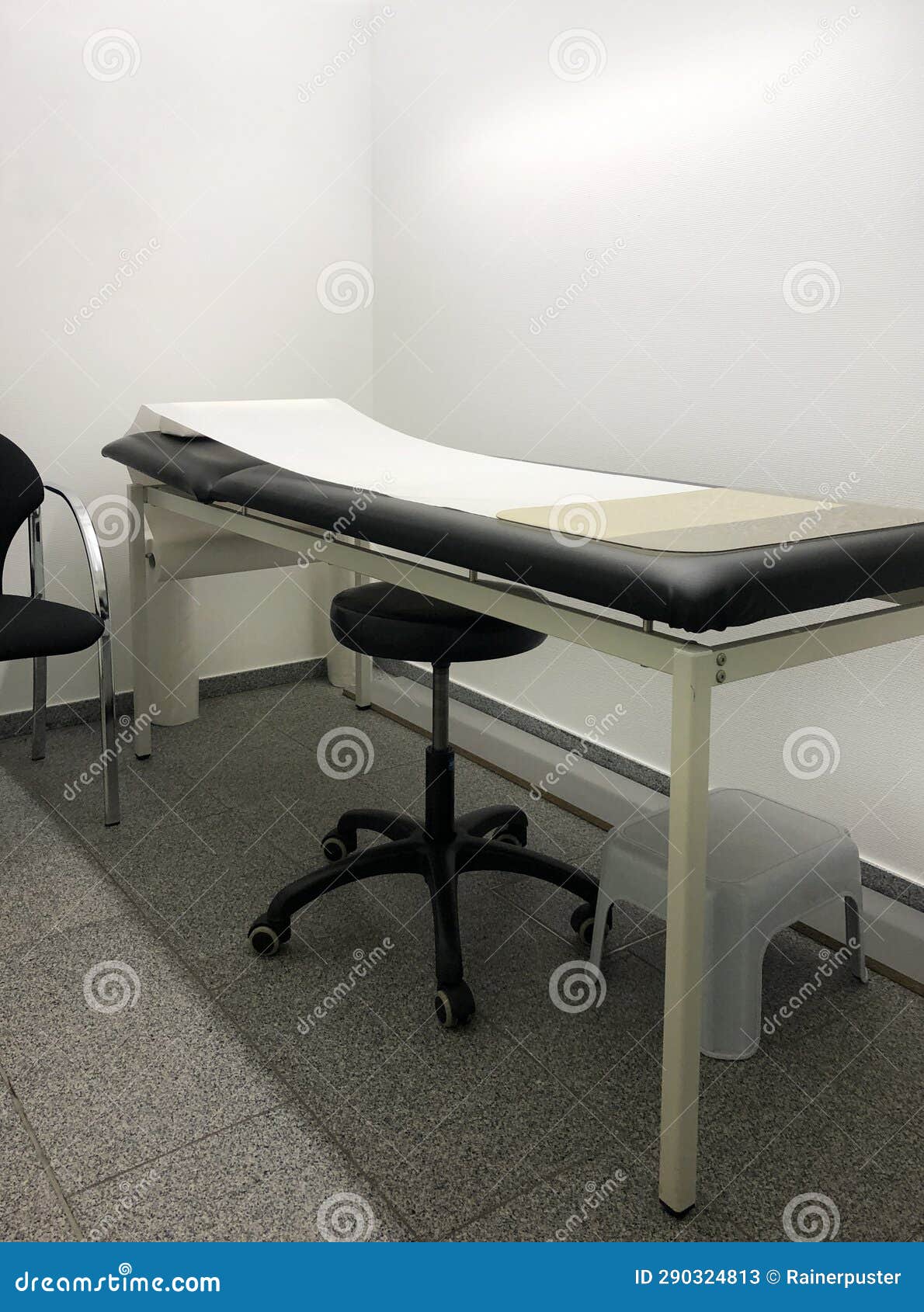 Bench and Stool in Doctor S Office Stock Image - Image of concept ...