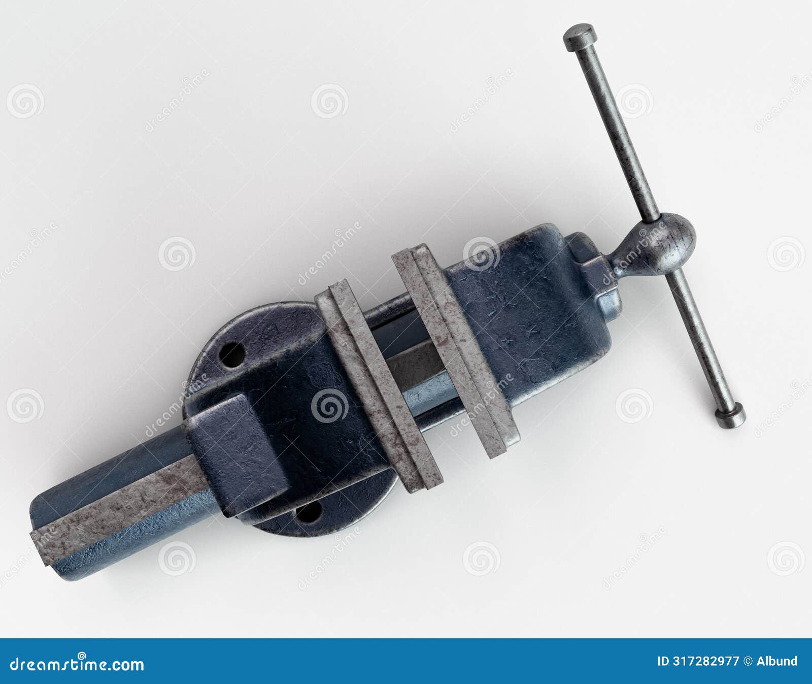 Bench Vice Grip stock illustration. Illustration of industrial - 317282977