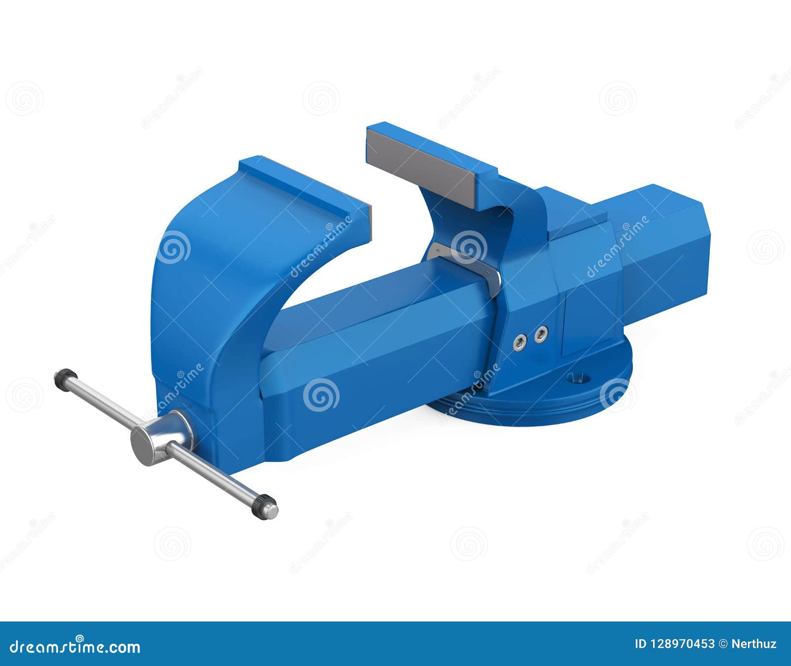 Vice Bench Clamp Tool Vector Illustration Transparent Background ...