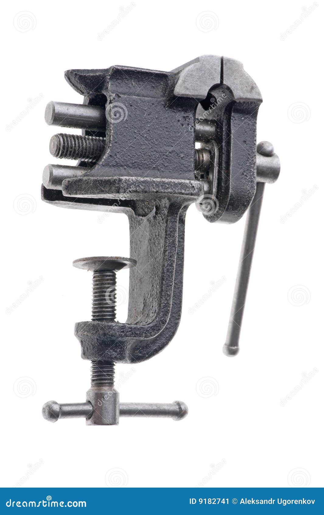 Bench vise stock image. Image of hardware, metal, tool - 9182741