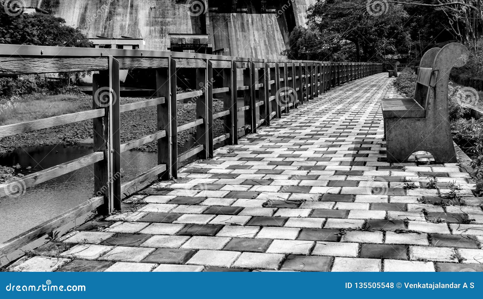 Kallada River Or Kulathupuzha, Kollam, Kerala Stock Photo ...