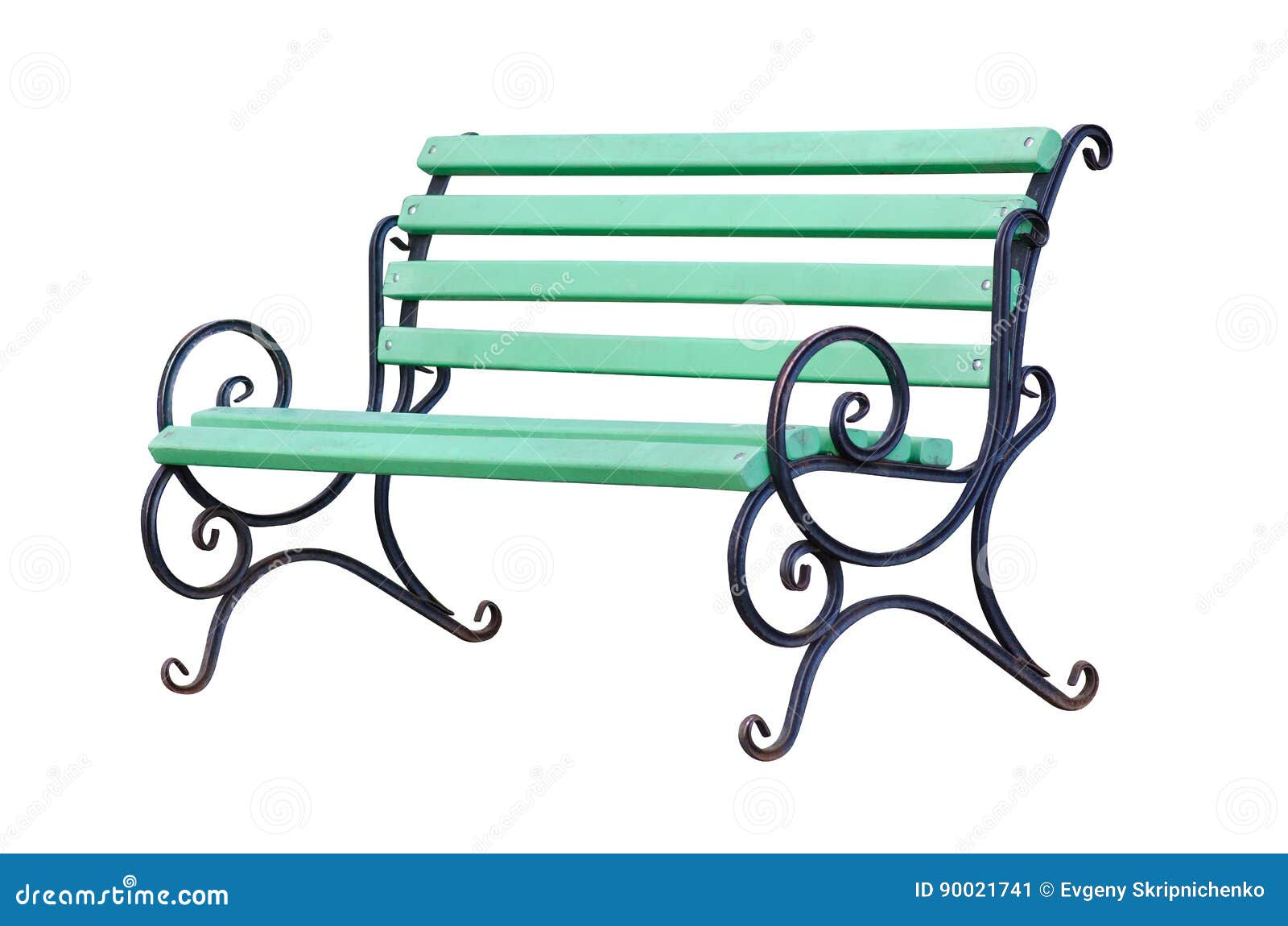 Bench White Background Stock Photo | CartoonDealer.com #32989086