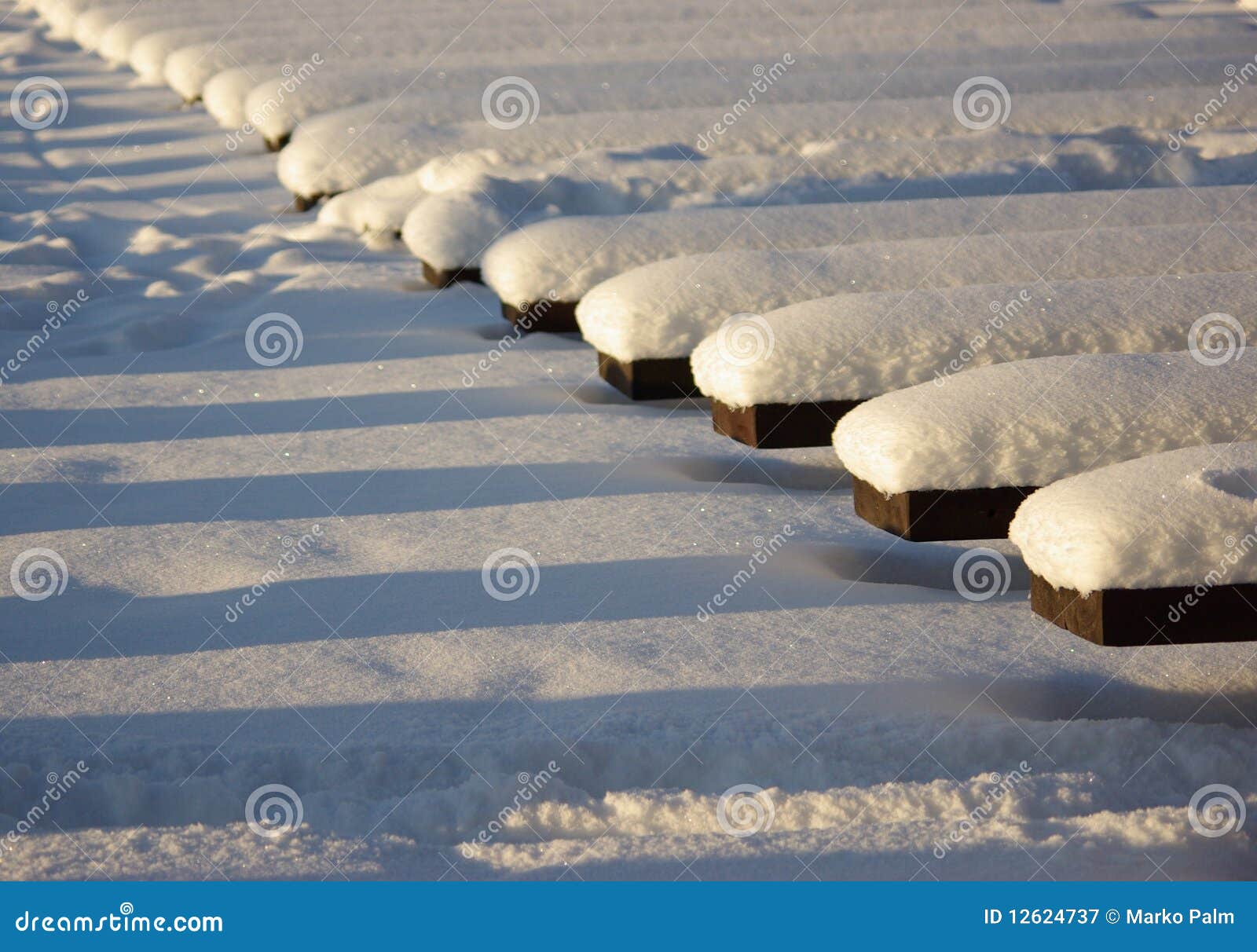 Benches, Covered With Lichen, On One Of Streets Of Abandoned Ghost Town ...