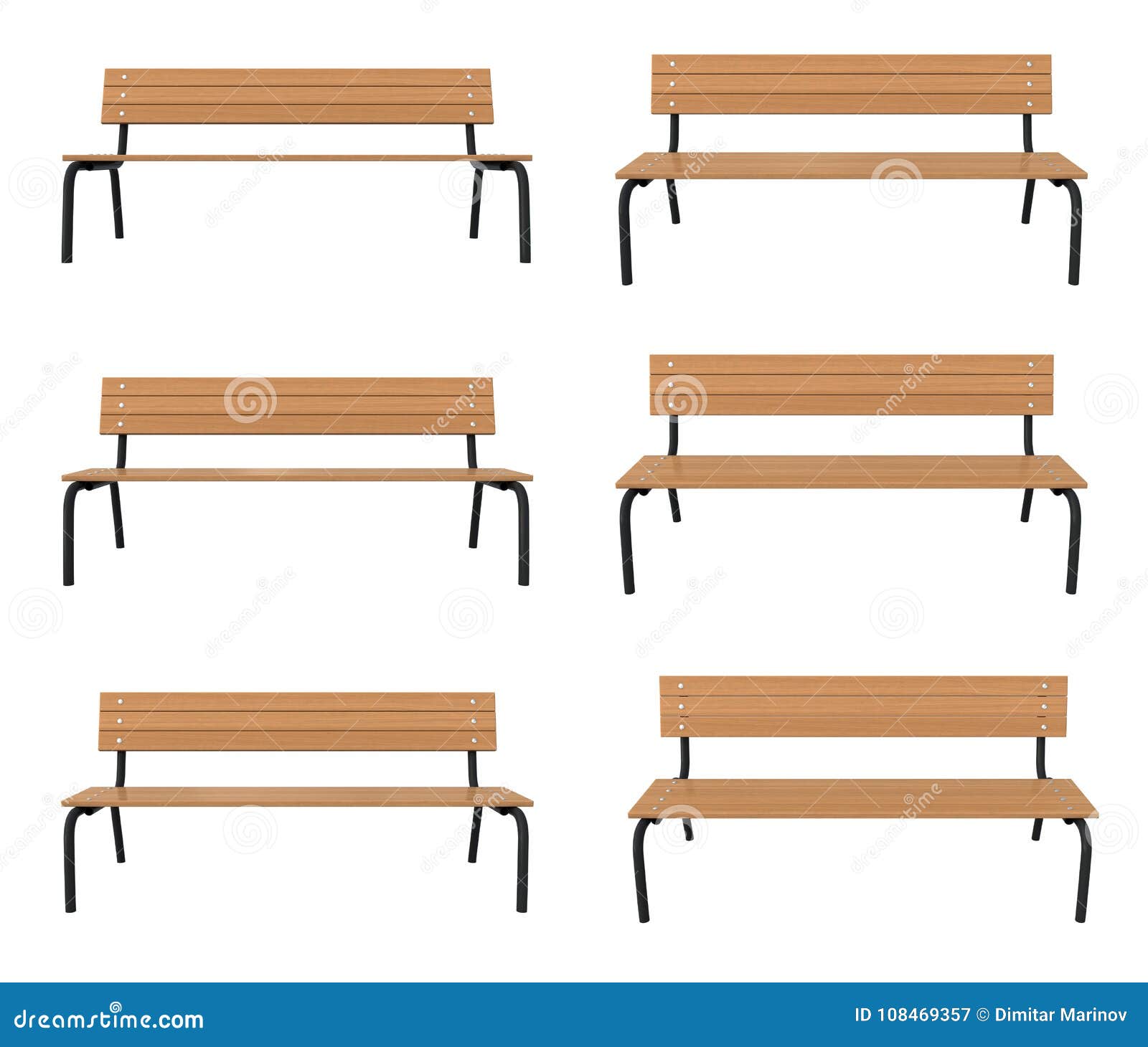 Benches stock illustration. Illustration of detail, seat - 108469357