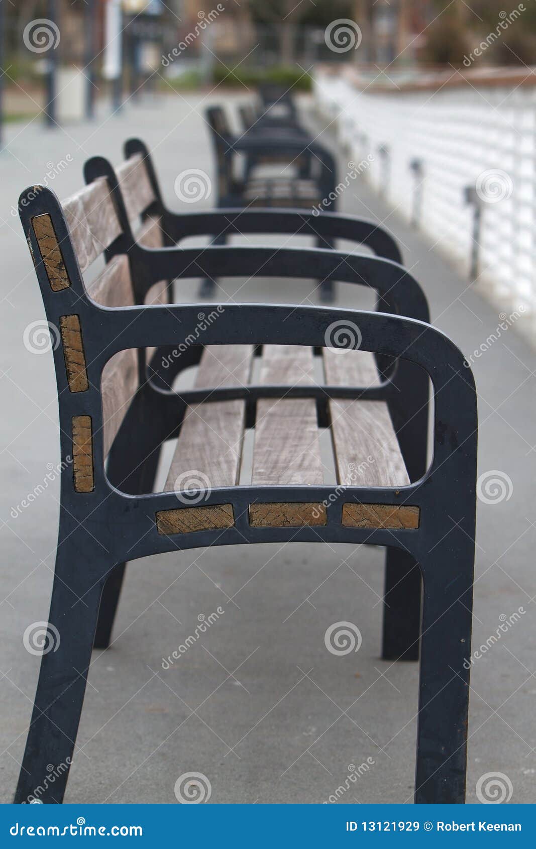 Benches perspective stock image. Image of colorful, design - 13121929