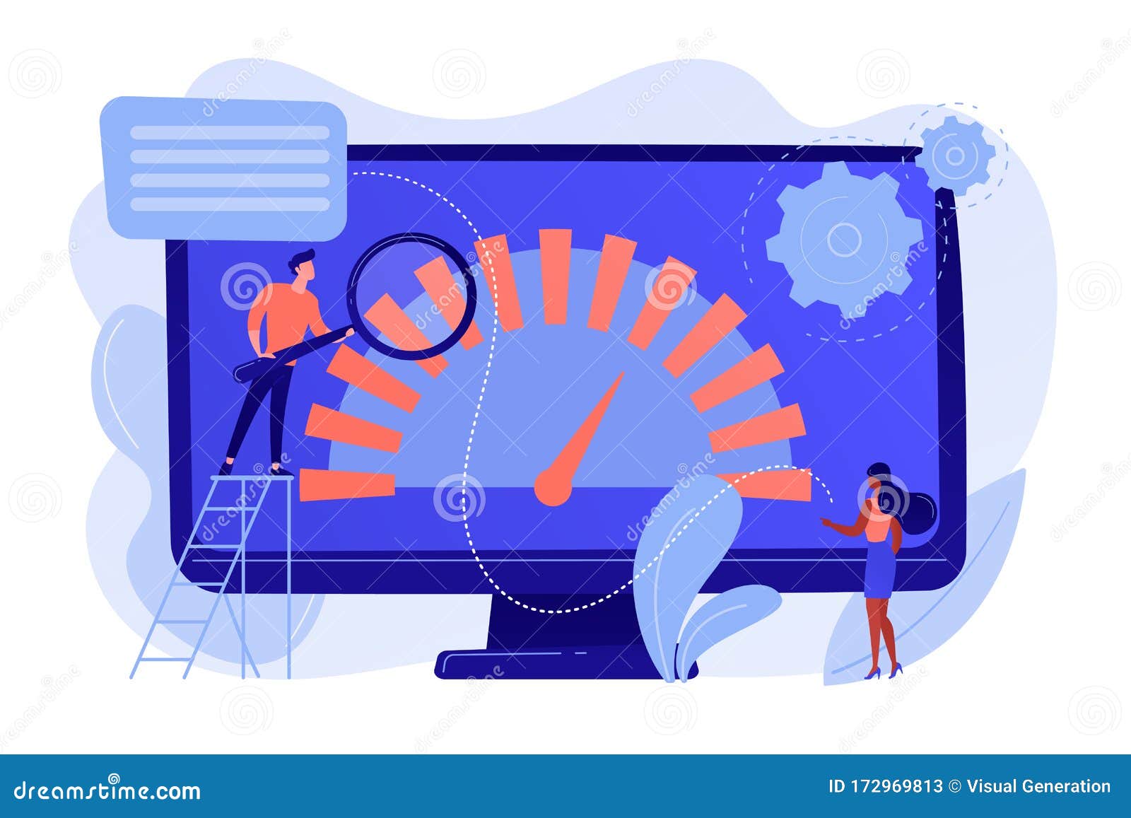Benchmark Testing Concept Vector Illustration. Stock Vector ...