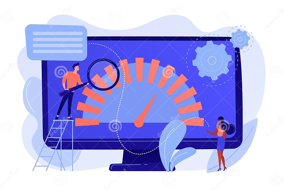 Benchmark Testing Concept Vector Illustration. Stock Vector ...