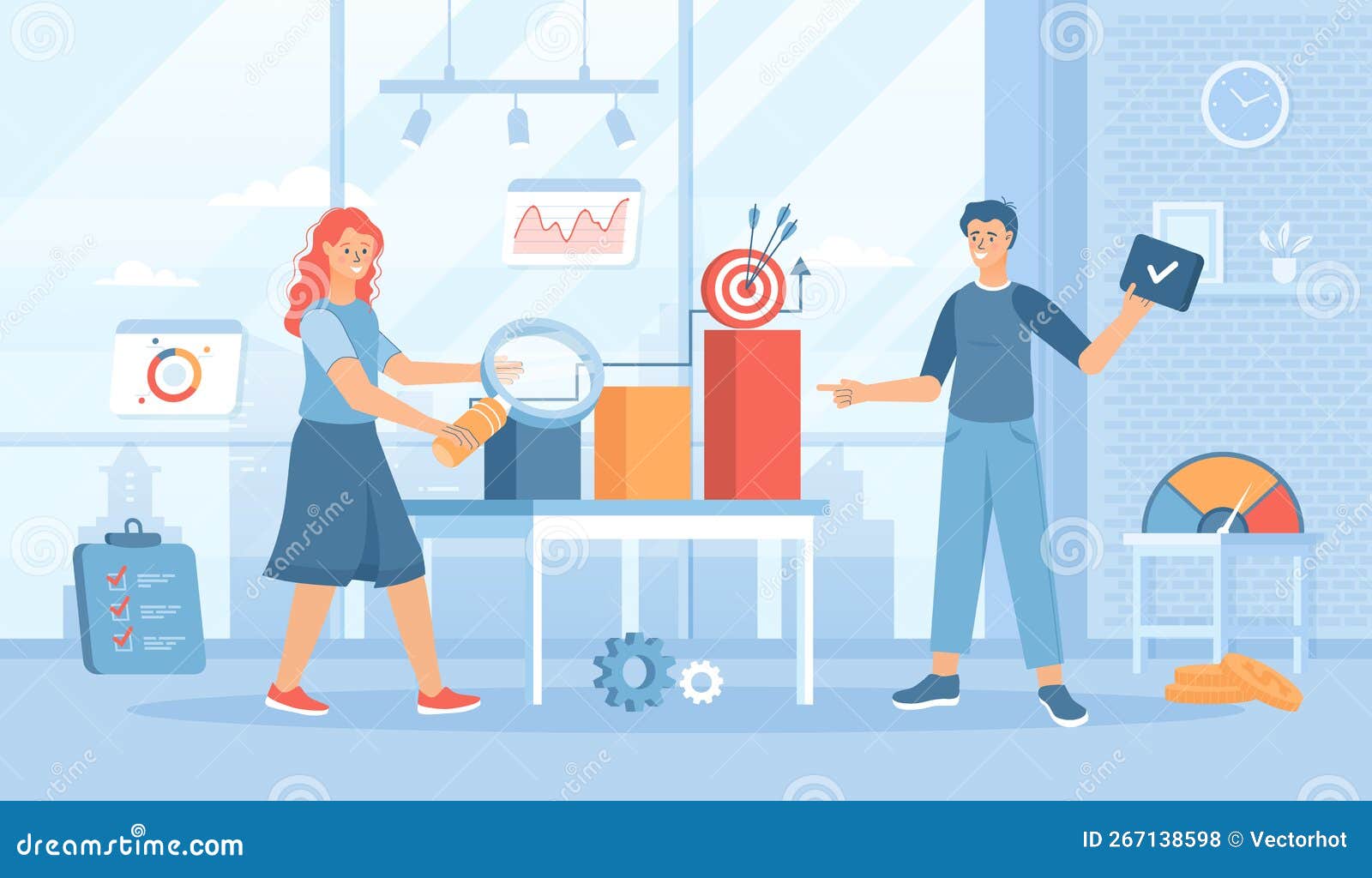 Benchmarking. Analysis of a Leader Competitor`s Company. Business ...