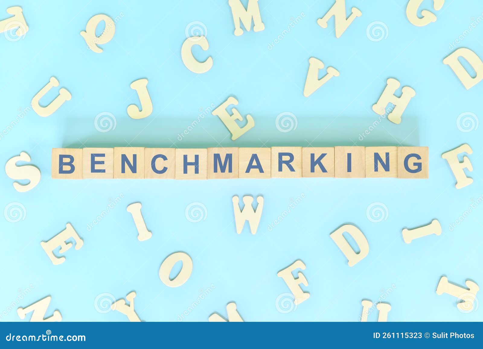 Benchmarking Business Development and Improvement Concept. Word ...