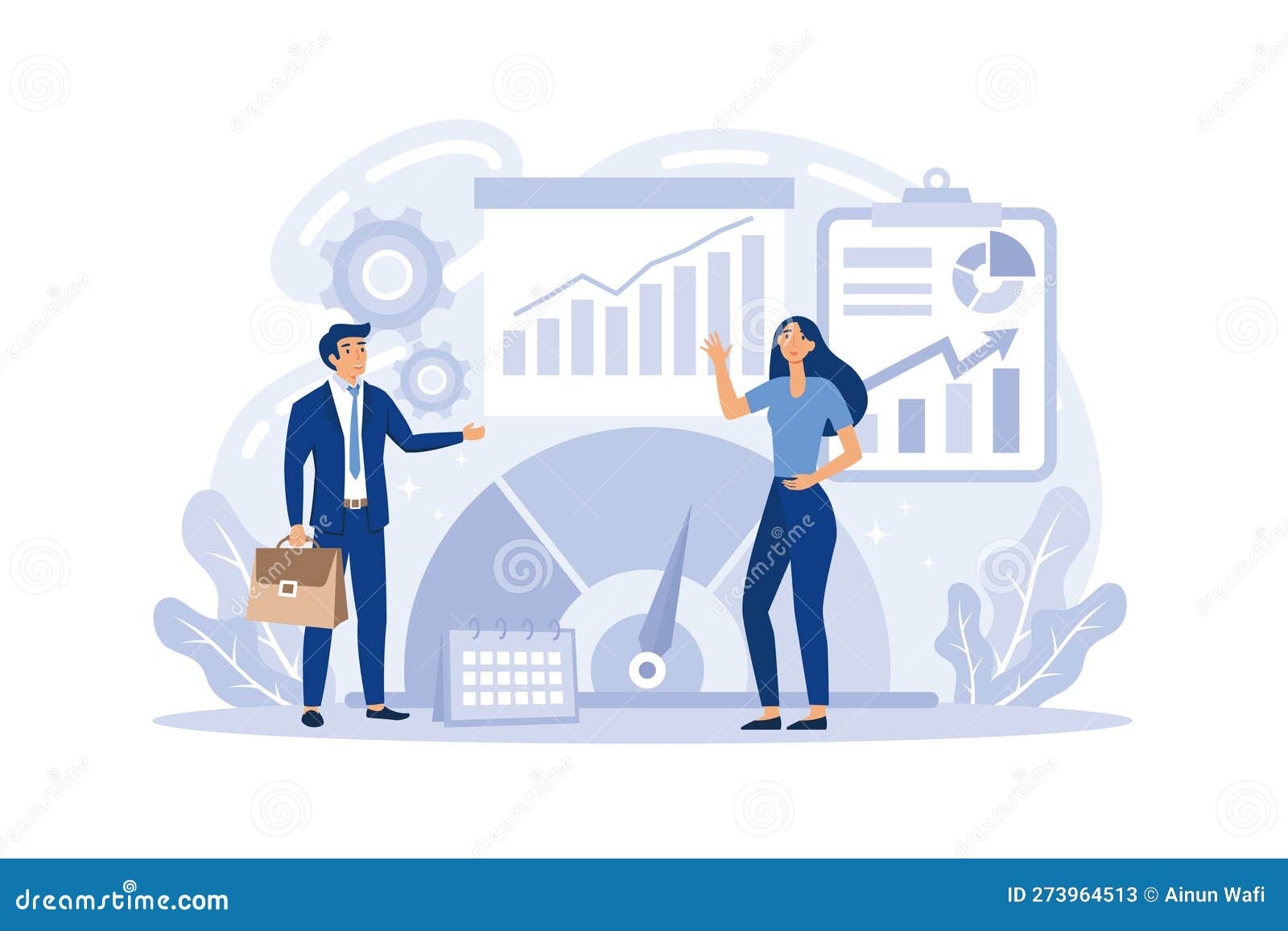 Benchmarking Concept. Idea of Business Development and Improvement ...