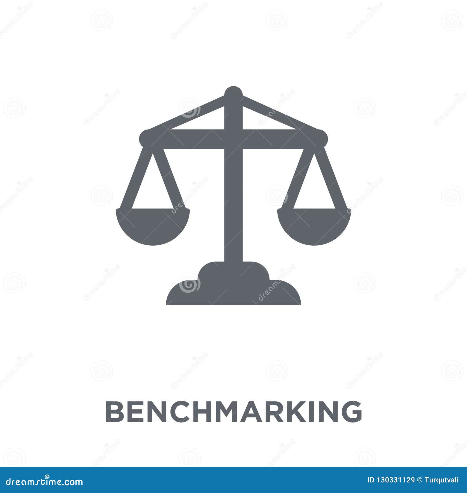Benchmarking Icon. Trendy Benchmarking Logo Concept On White Bac ...