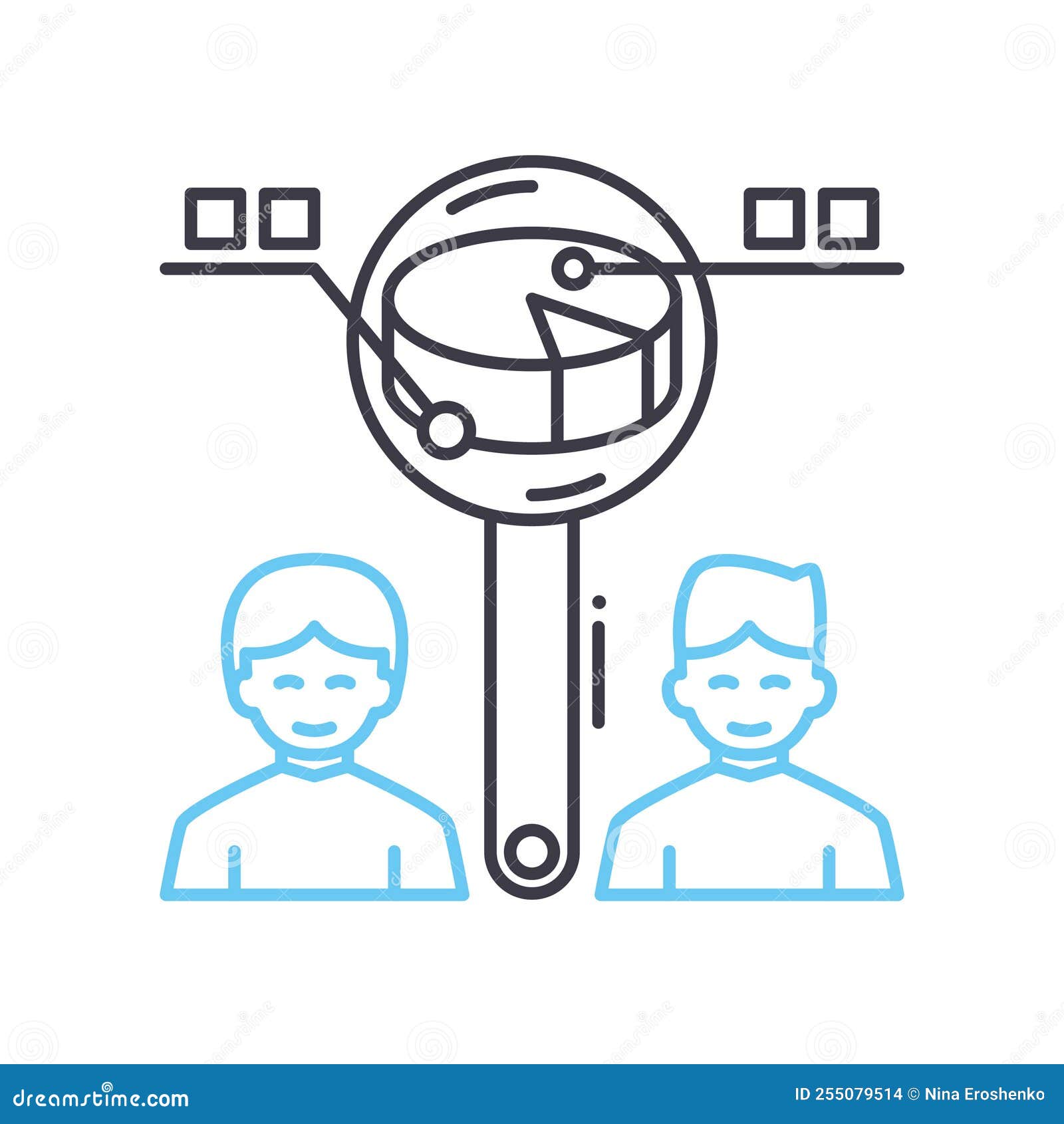 Benchmarking Outline Icon. Thin Line Concept Element From Business ... Benchmarking Outline Icon. Thin Line Concept Element From Business ...