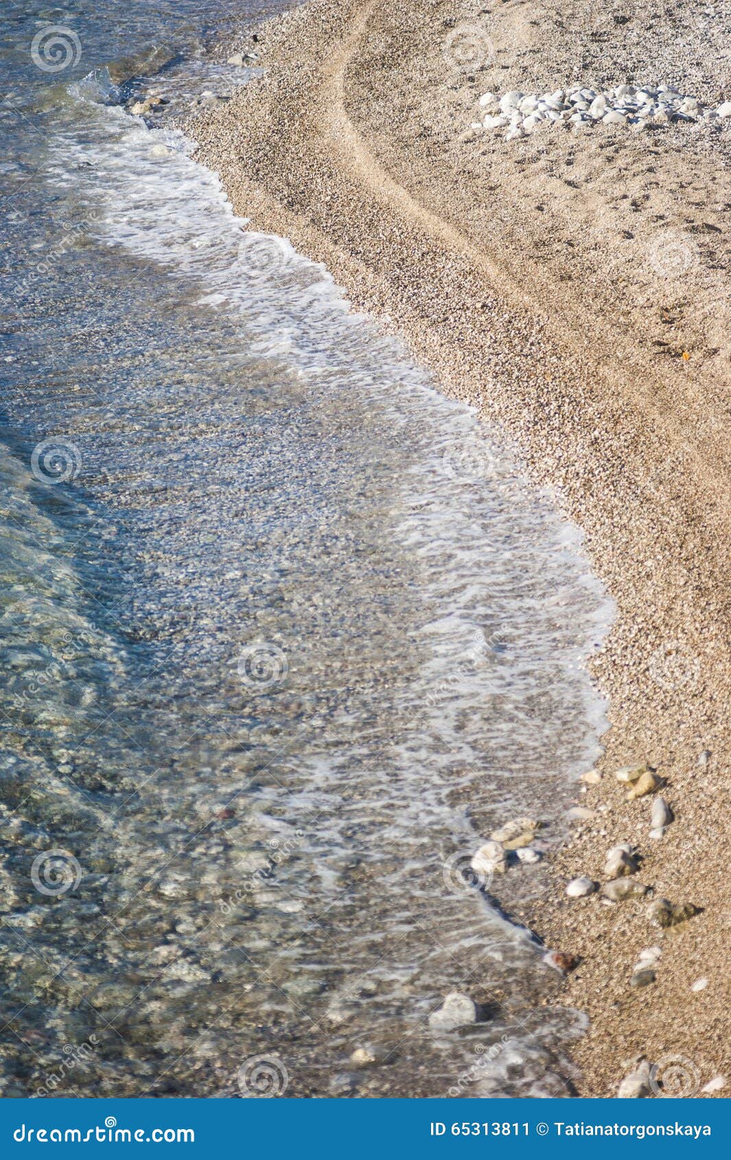 Bend beach stock image. Image of nature, bent, clean - 65313811