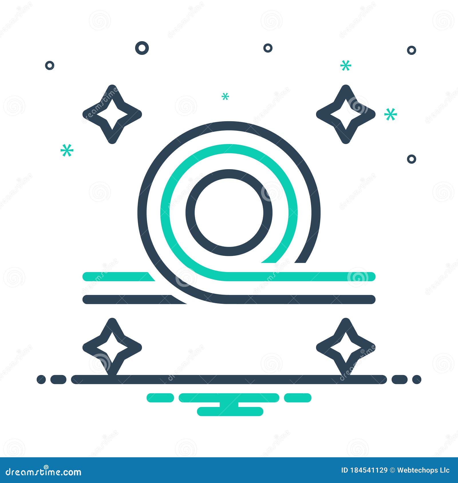 Mix Icon for Bend, Warp and Twist Stock Vector - Illustration of shape ...