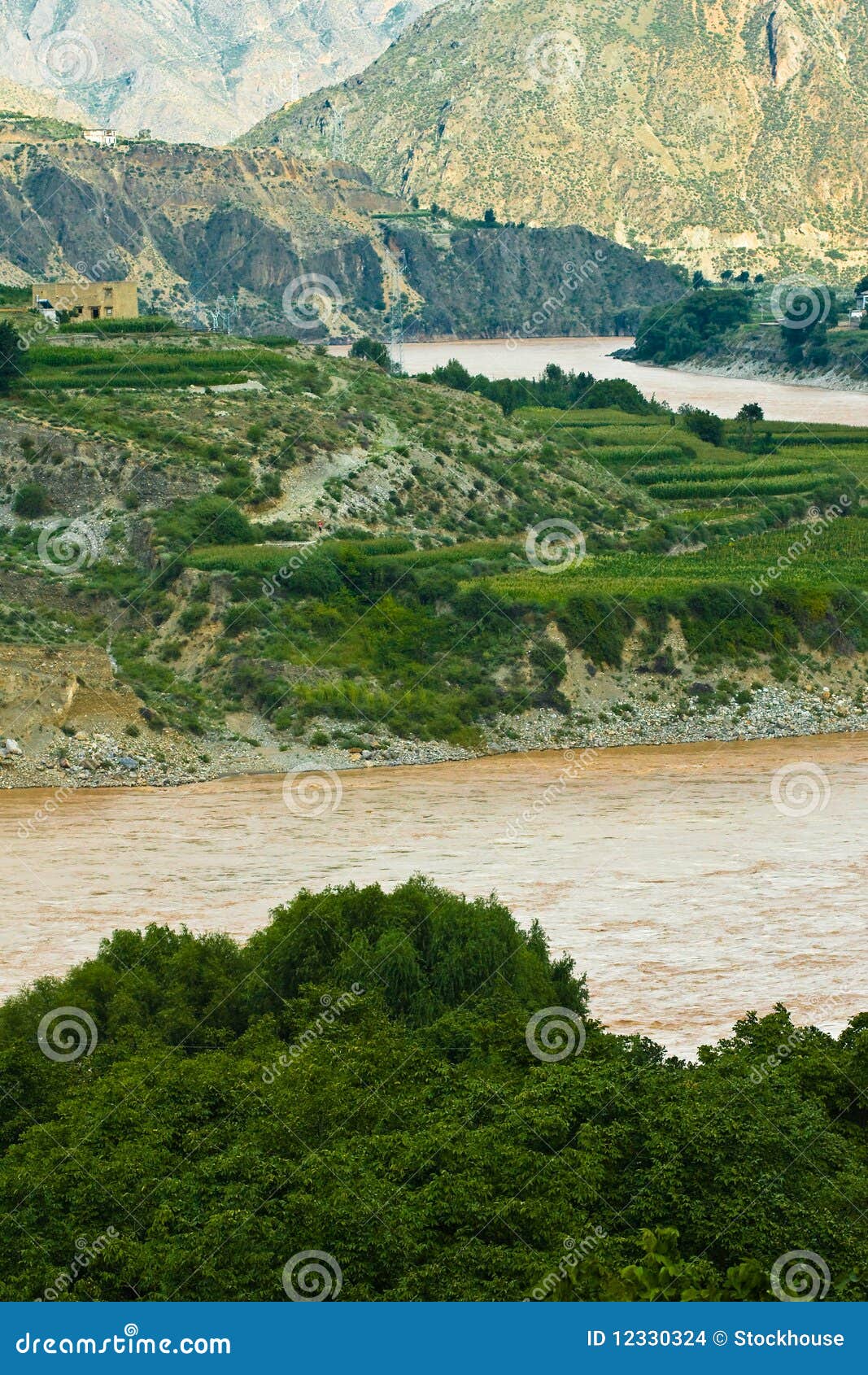 Jinsha River Royalty-Free Stock Photography | CartoonDealer.com #39269363