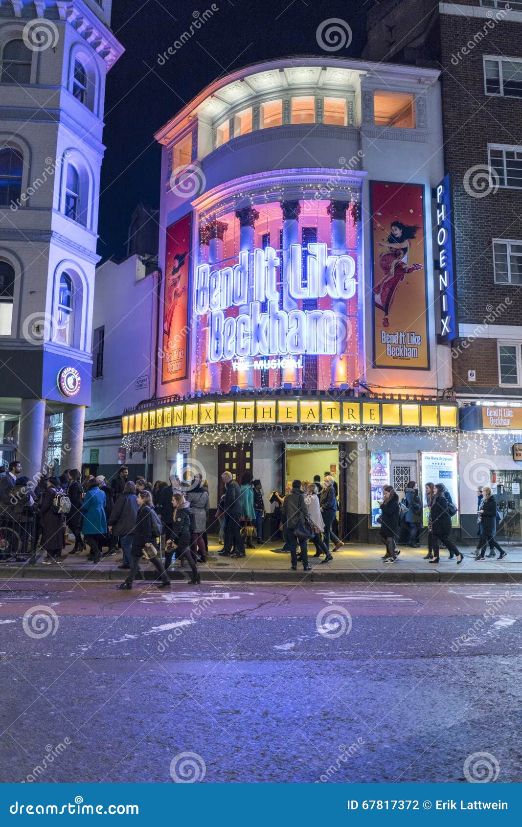 Bend It Like Beckham Musical At Phoenix Theatre - London England UK ... Bend It Like Beckham Musical At Phoenix Theatre - London England UK ...