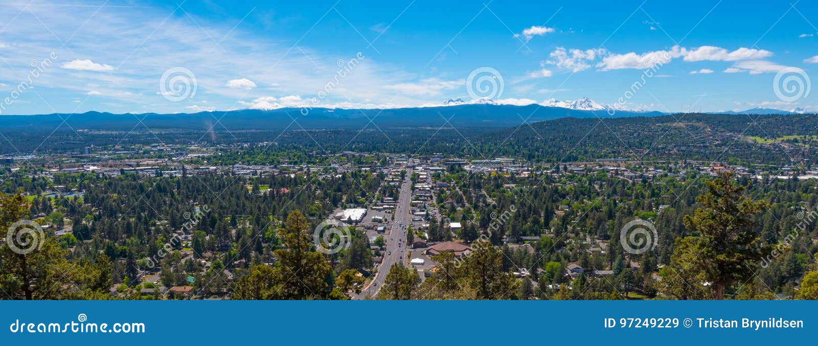 Bend, Oregon stock image. Image of oregon, blue, park - 97249229