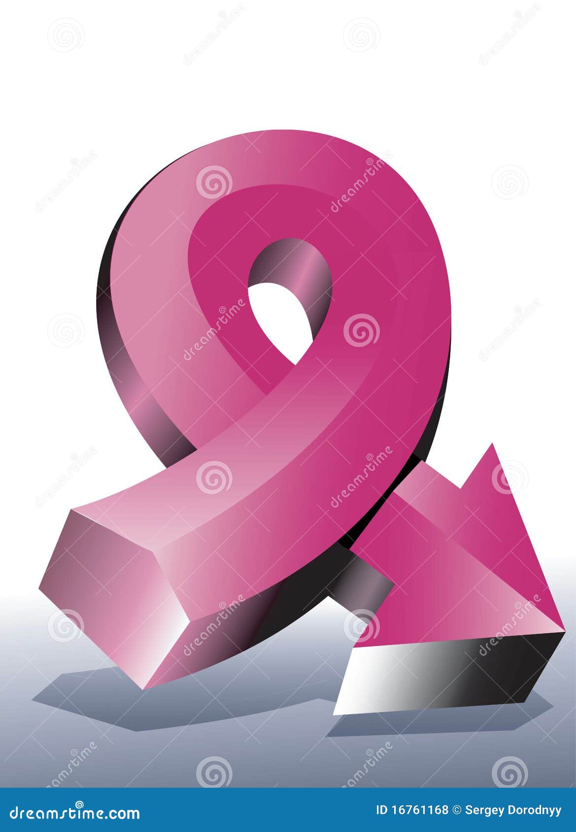 3d Bended Arrow Stock Photography | CartoonDealer.com #2311838