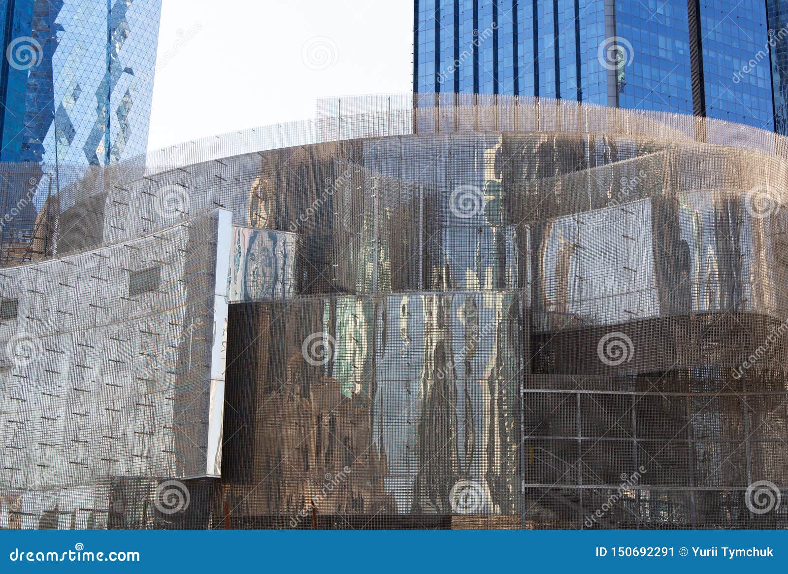 Bended Sheets of Welded Wire Mesh for Modern Building Frame with ...