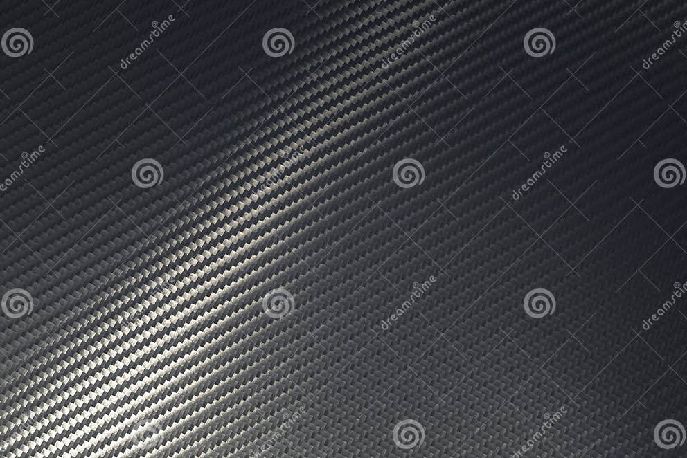 Bended Surface of Grey Woven Carbon Fibre Composite Sheet. Stock ...