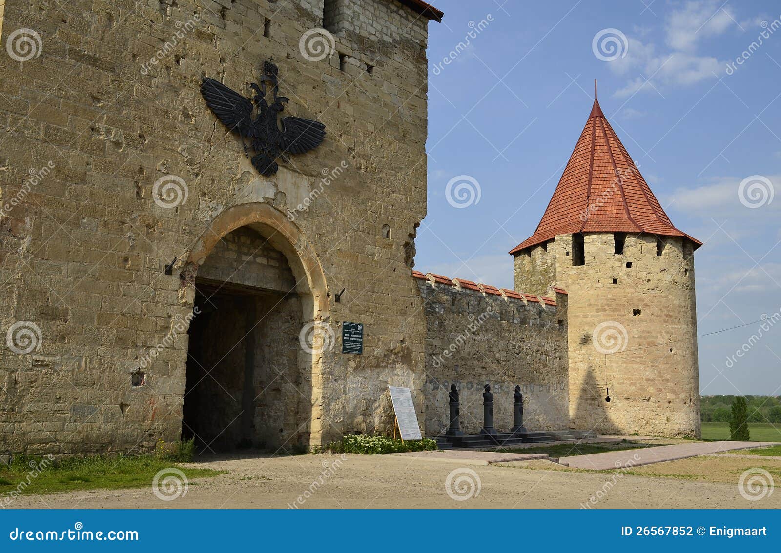 Bender fortress stock photo. Image of outdoors, castle - 26567852