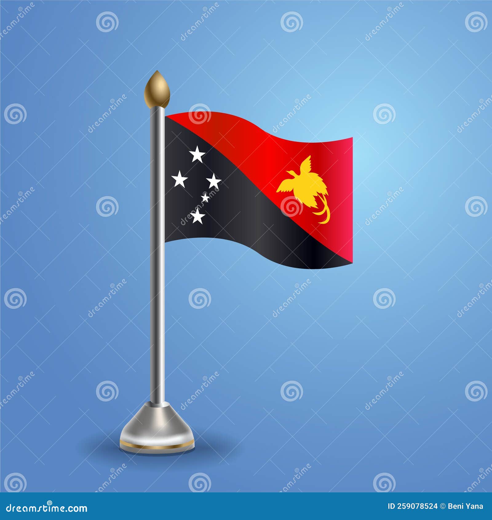 Bendera stock vector. Illustration of guinea, design - 259078524