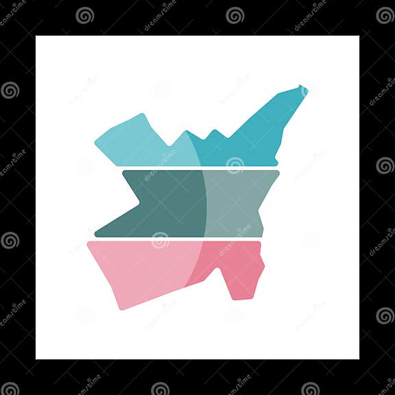 Bendigo City Map Geometric Creative Logo Stock Vector - Illustration of ...