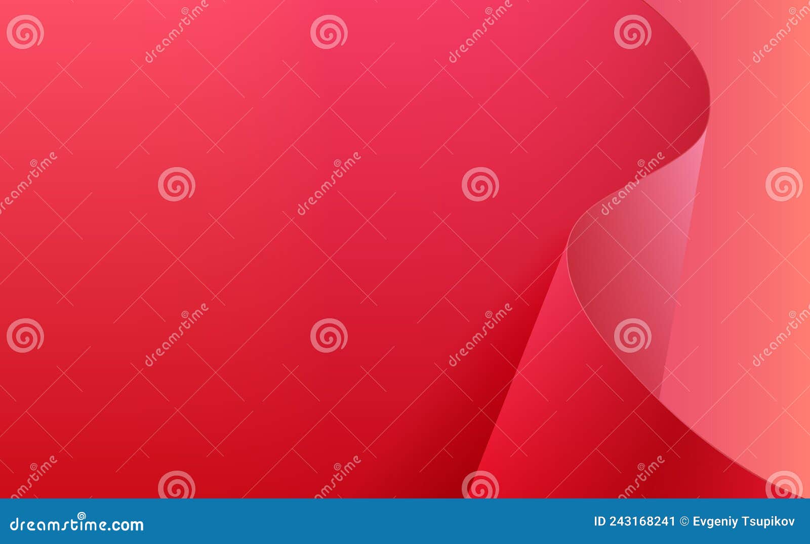Bending a sheet of paper stock vector. Illustration of document - 243168241
