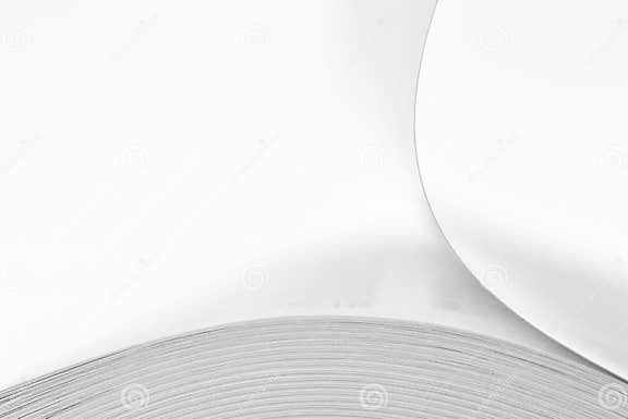 Bending stack of paper stock photo. Image of bend, curve - 49139474