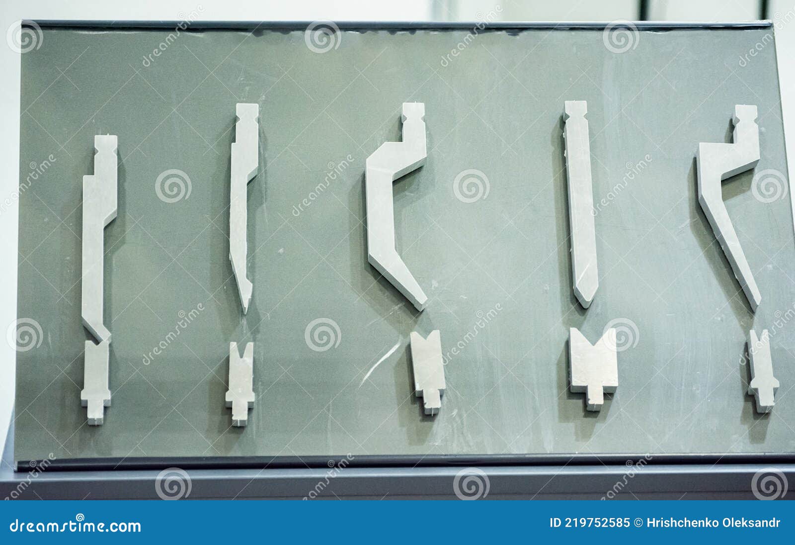 Bending Tools, Bending Accessories. Special Tool Models Stock Image ...