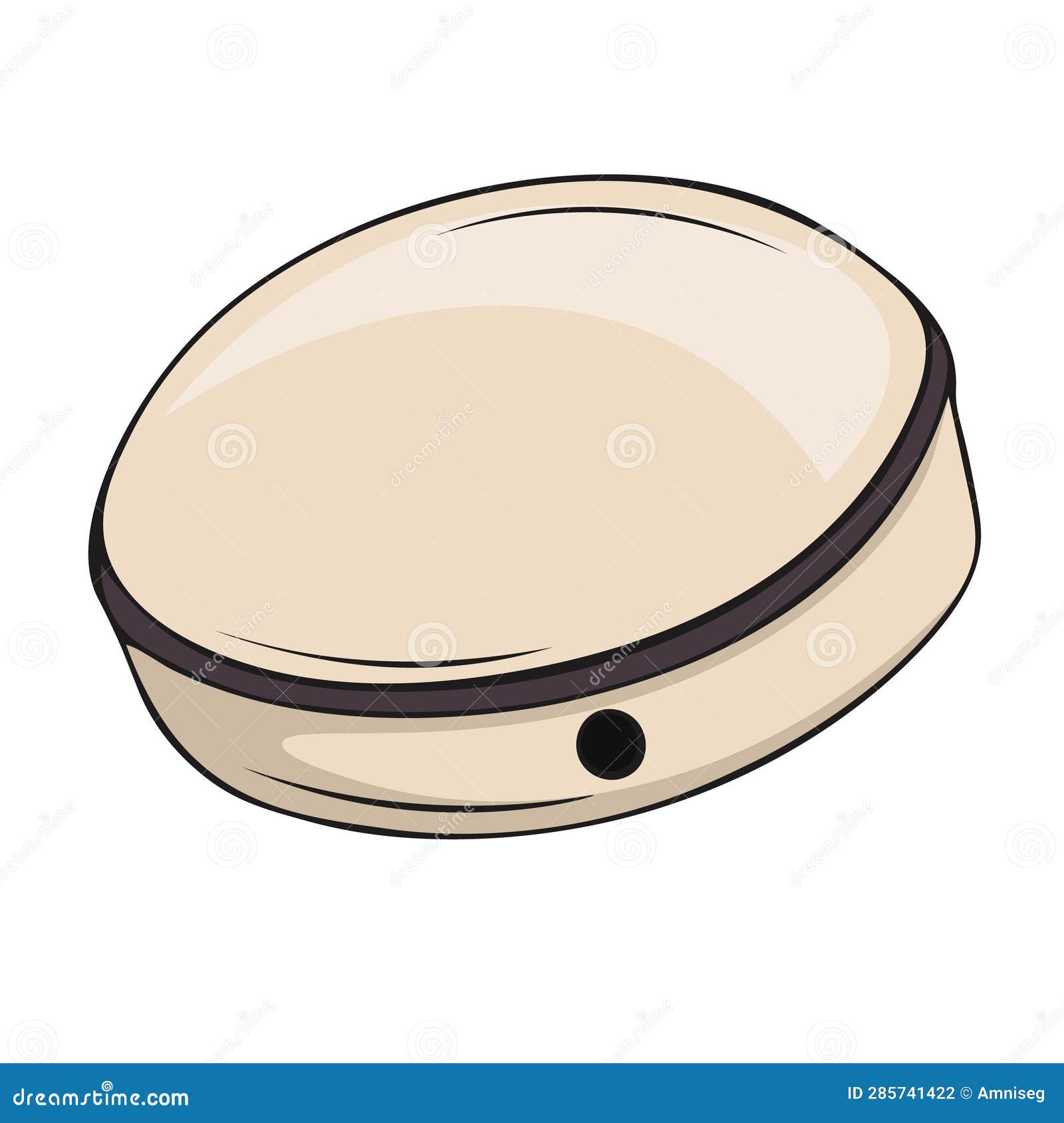 Bendir Drum of North Africa, Maghrib. Vector Illustration Stock ...