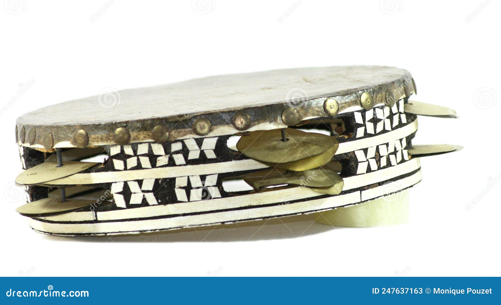 A bendir drum stock image. Image of drum, instrument - 247637163