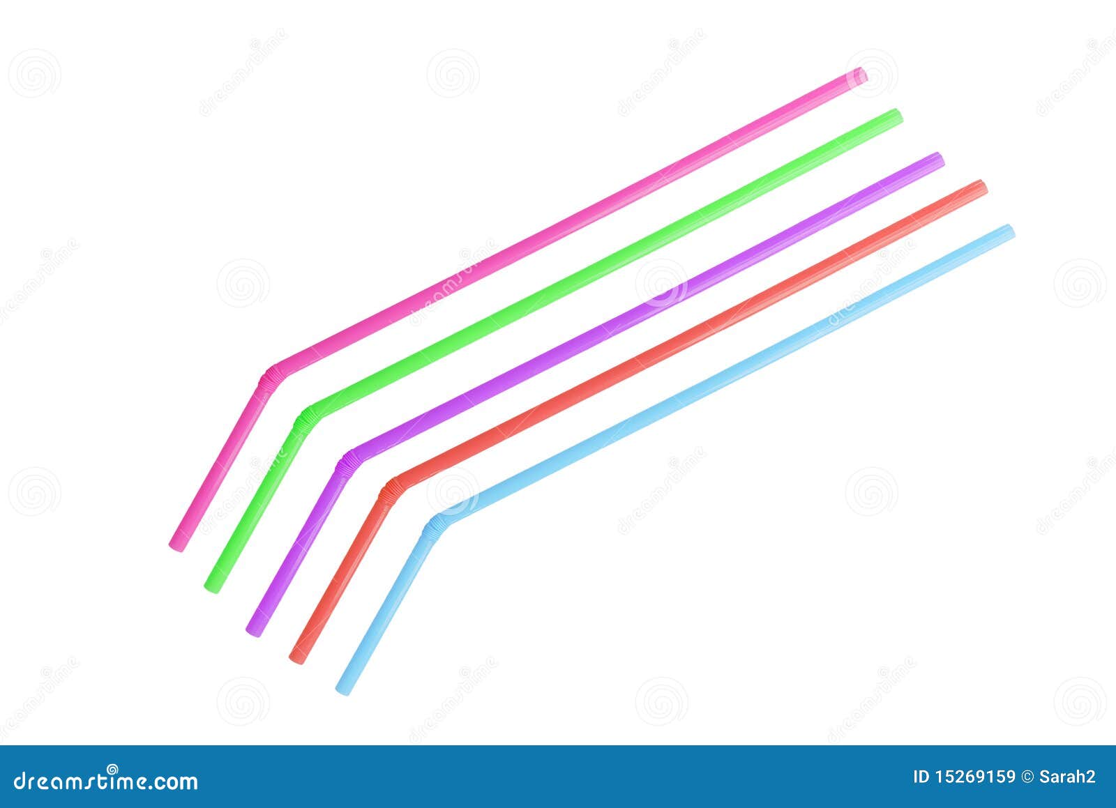 Bendy drinking straws stock image. Image of jolly, summer - 15269159