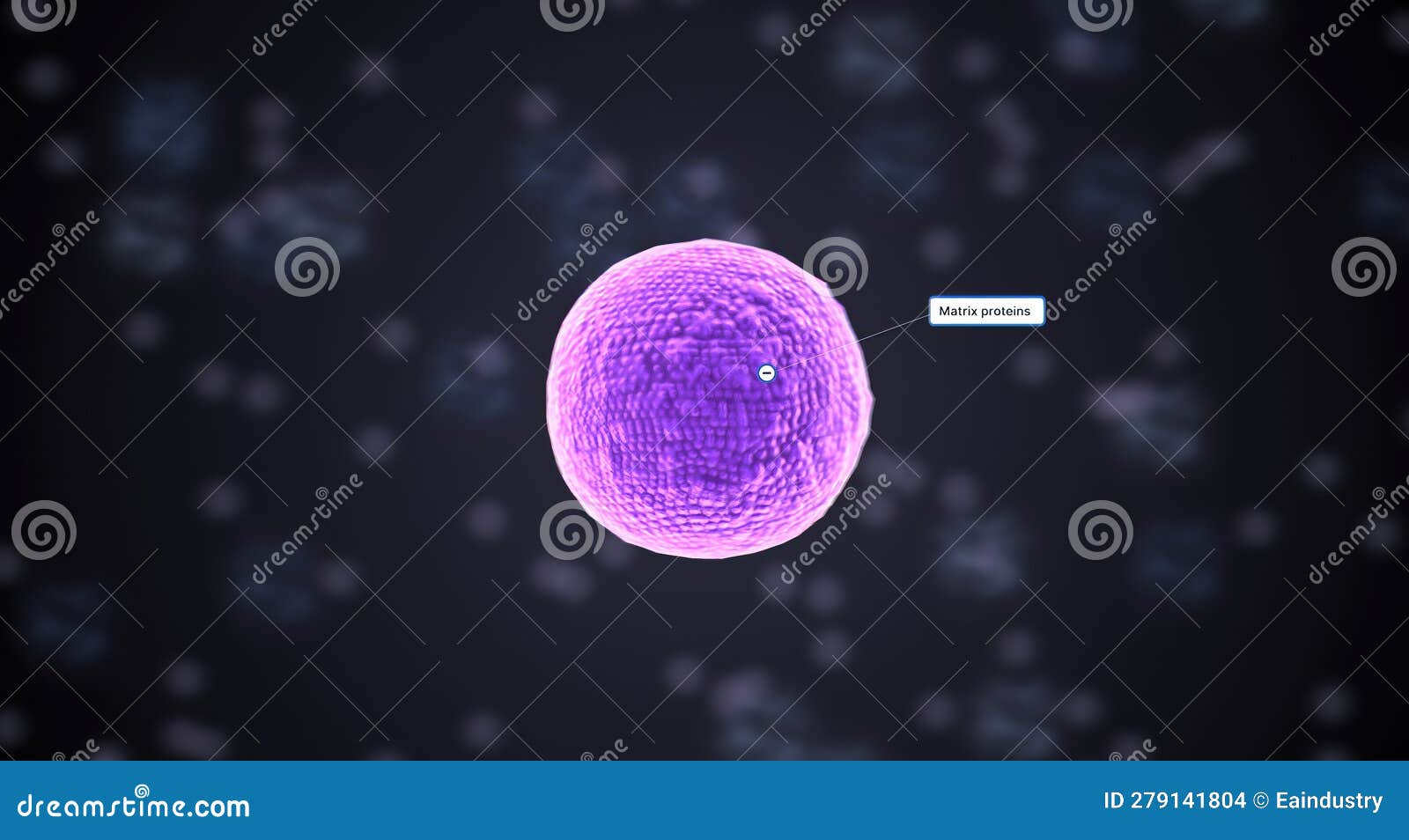 3d Rendering Of Chlamydia Trachomatis Inside Of Host Cells Stock Image ...