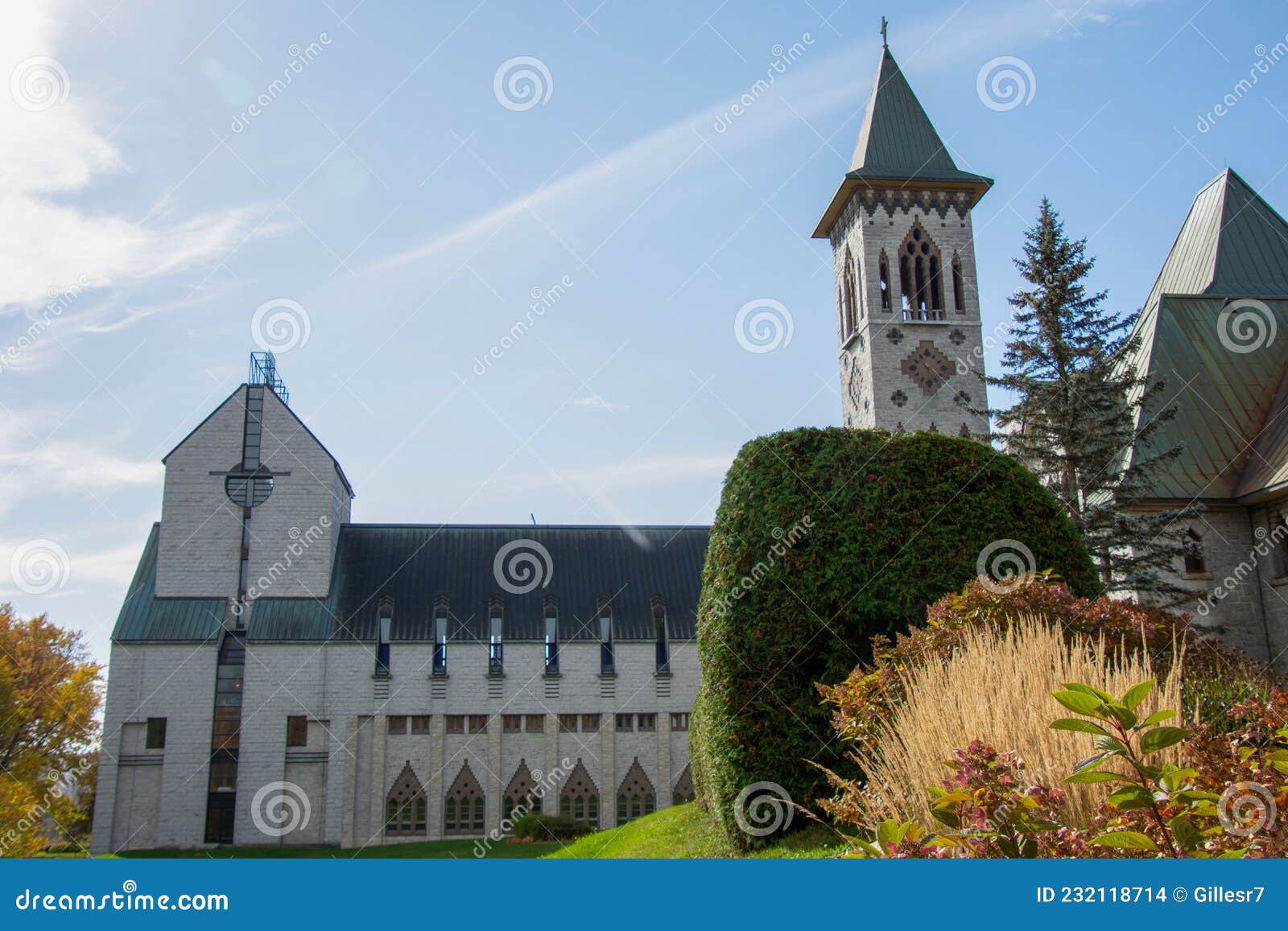 Benedictine Monastery in Quebec, Canada Stock Photo - Image of ...