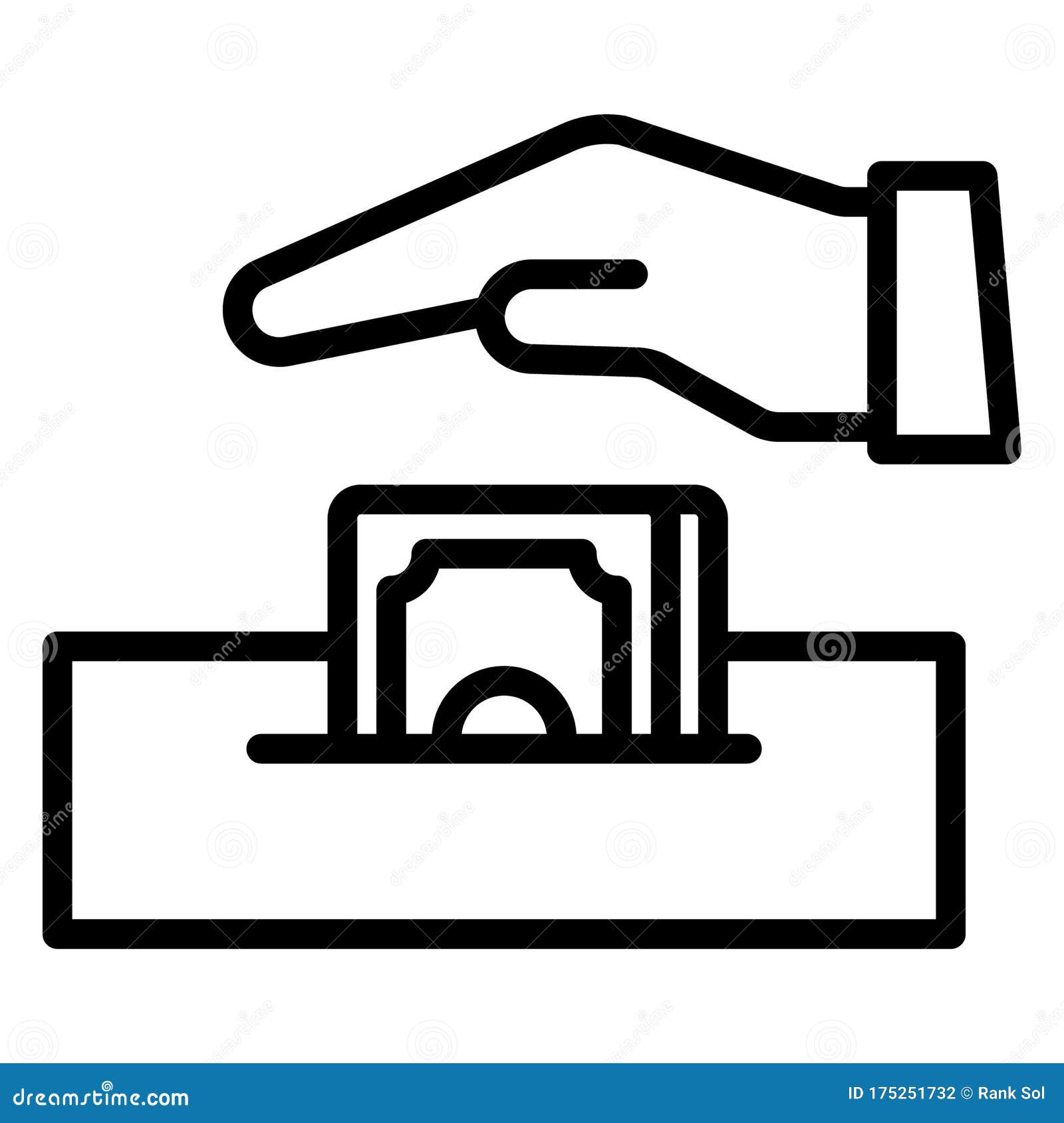 Benefaction, Contribution Vector Icon Which Can Easily Modify Stock ...
